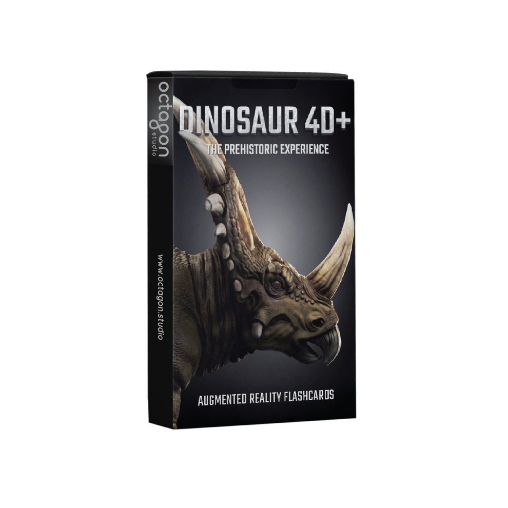 Dinosaur 4D+ Augmented Reality Cards – Octagon Studio